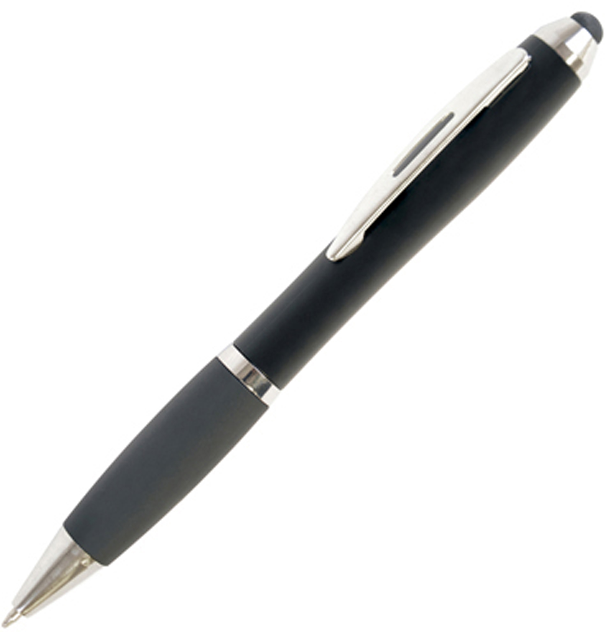 Shanghai Soft Stylus Ball Pen (black barrel) - Wild Thang